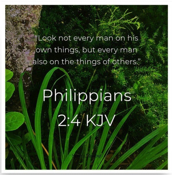 Inspire Kindness with Our Philippians 2:4 Poster – ShellMiddy
